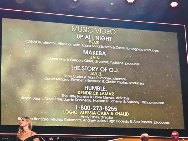 Maui video producer gets Grammy for ‘HUMBLE.’ | News, Sports, Jobs ...